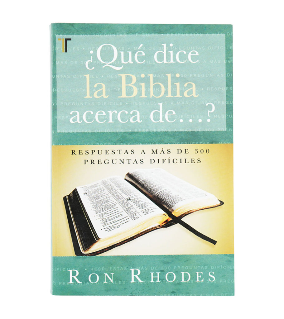¿Qué dice la Biblia acerca de...? | Libreria Peniel